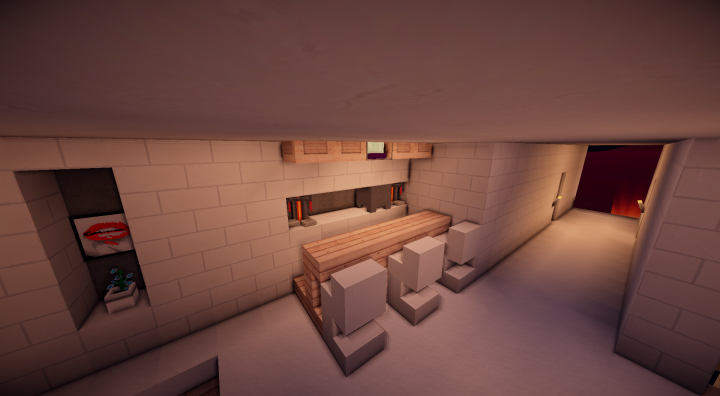 Modern House 6 - Interior Minecraft Project