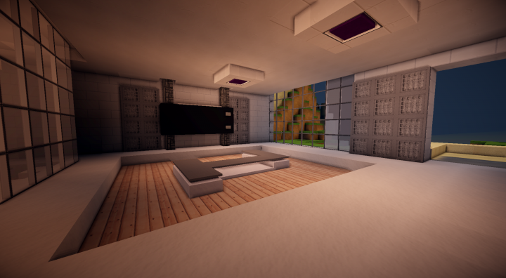Modern House 6 - Interior Minecraft Project