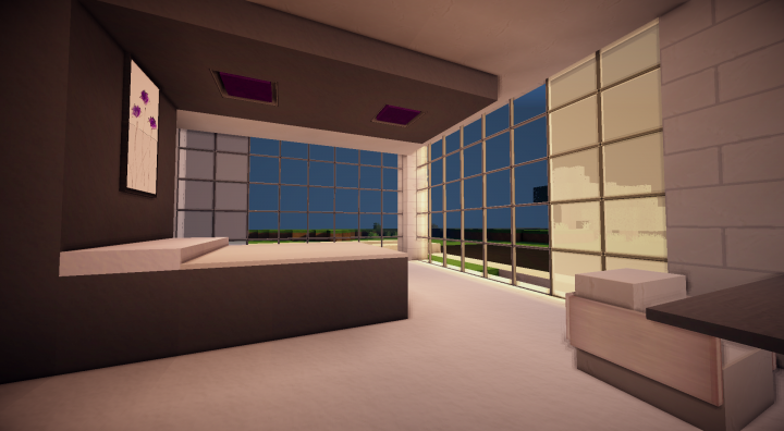 Modern House 6 - Interior Minecraft Project