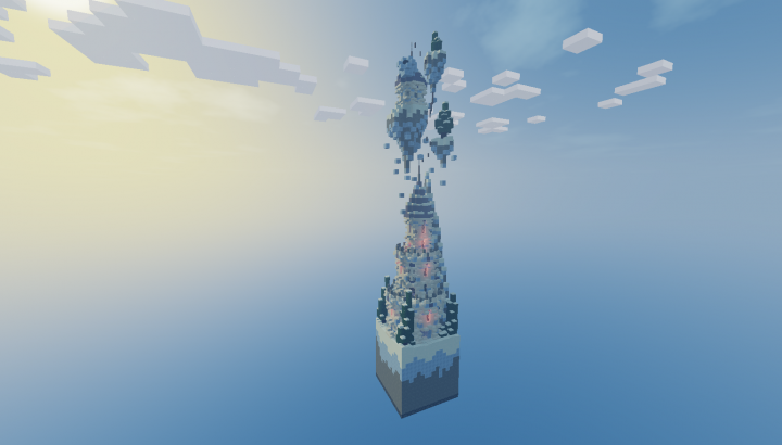 Castle of the Cold Wizard (Chunk challenge) Minecraft Map