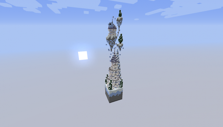 Castle of the Cold Wizard (Chunk challenge) Minecraft Map