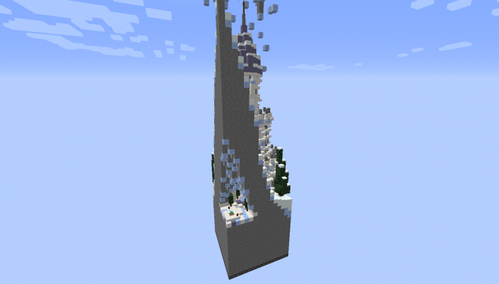Castle of the Cold Wizard (Chunk challenge) Minecraft Map