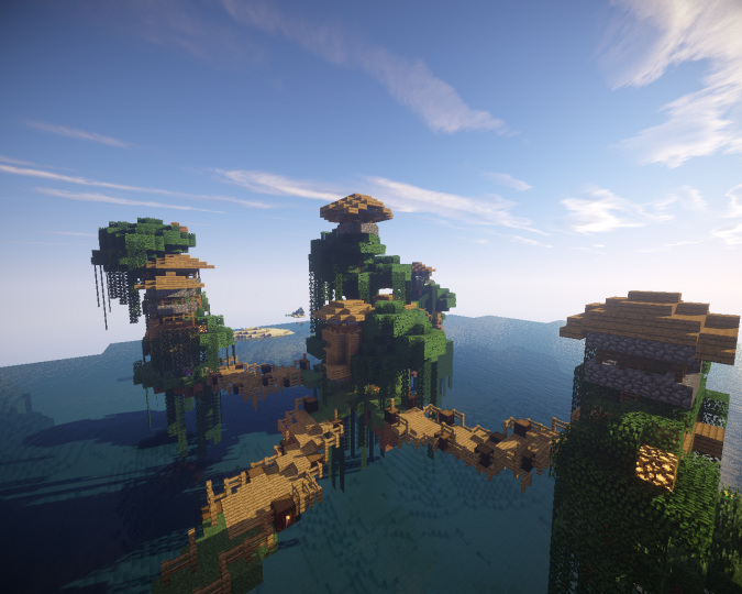 Floating Islands Minecraft Map