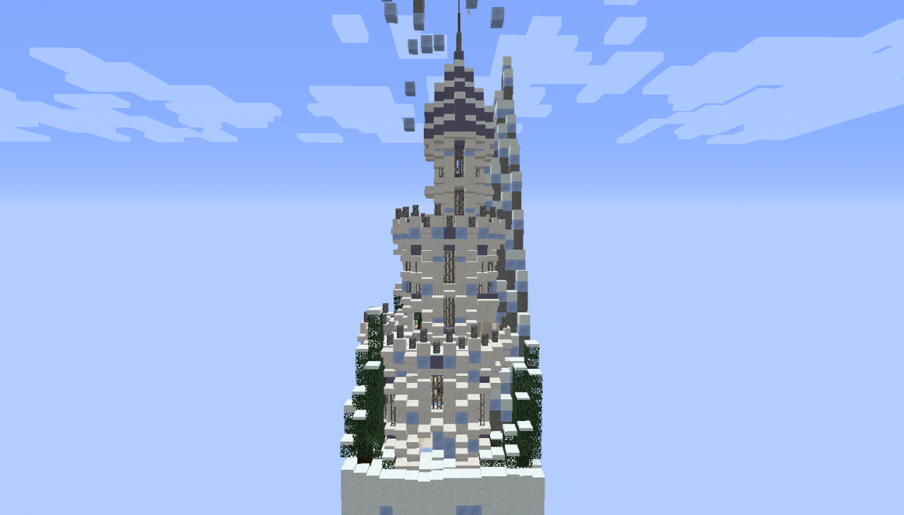 Castle of the Cold Wizard (Chunk challenge) Minecraft Map