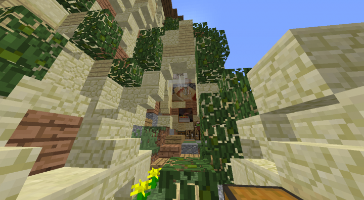 Italy Quest Castle [Chunk Challenge] Minecraft Map