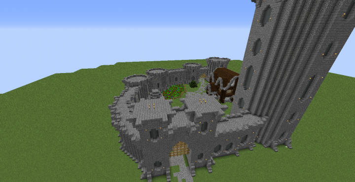medieval castle Minecraft Map