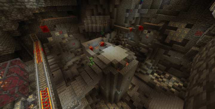 Mole Mines: An Adventure Dungeon Minecraft Map
