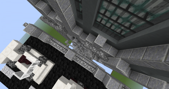 Life under the bridge - Cyberpunk/Futuristic/dystopia Entry Minecraft Map