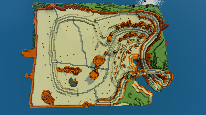 Miniature Road Runner Minecraft Map