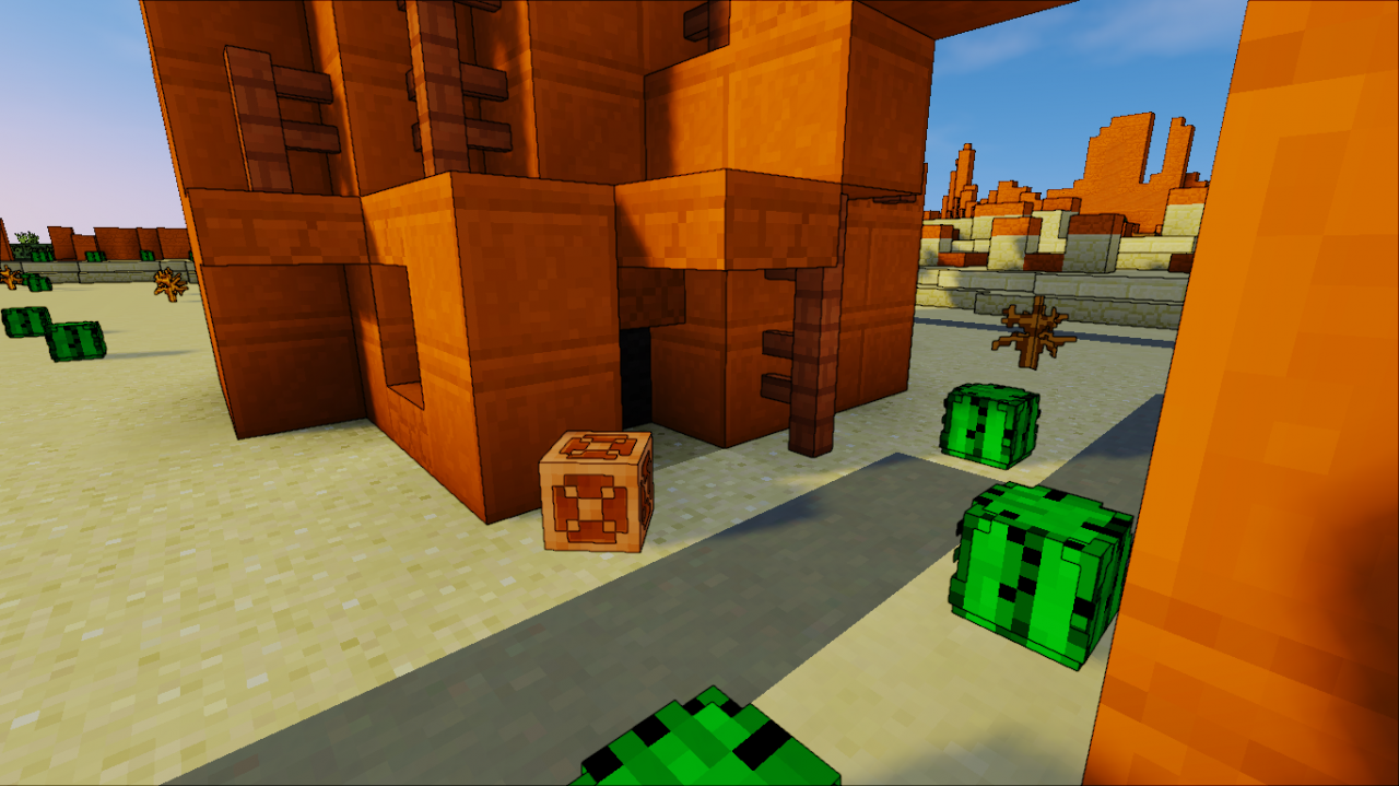 Miniature Road Runner Minecraft Map