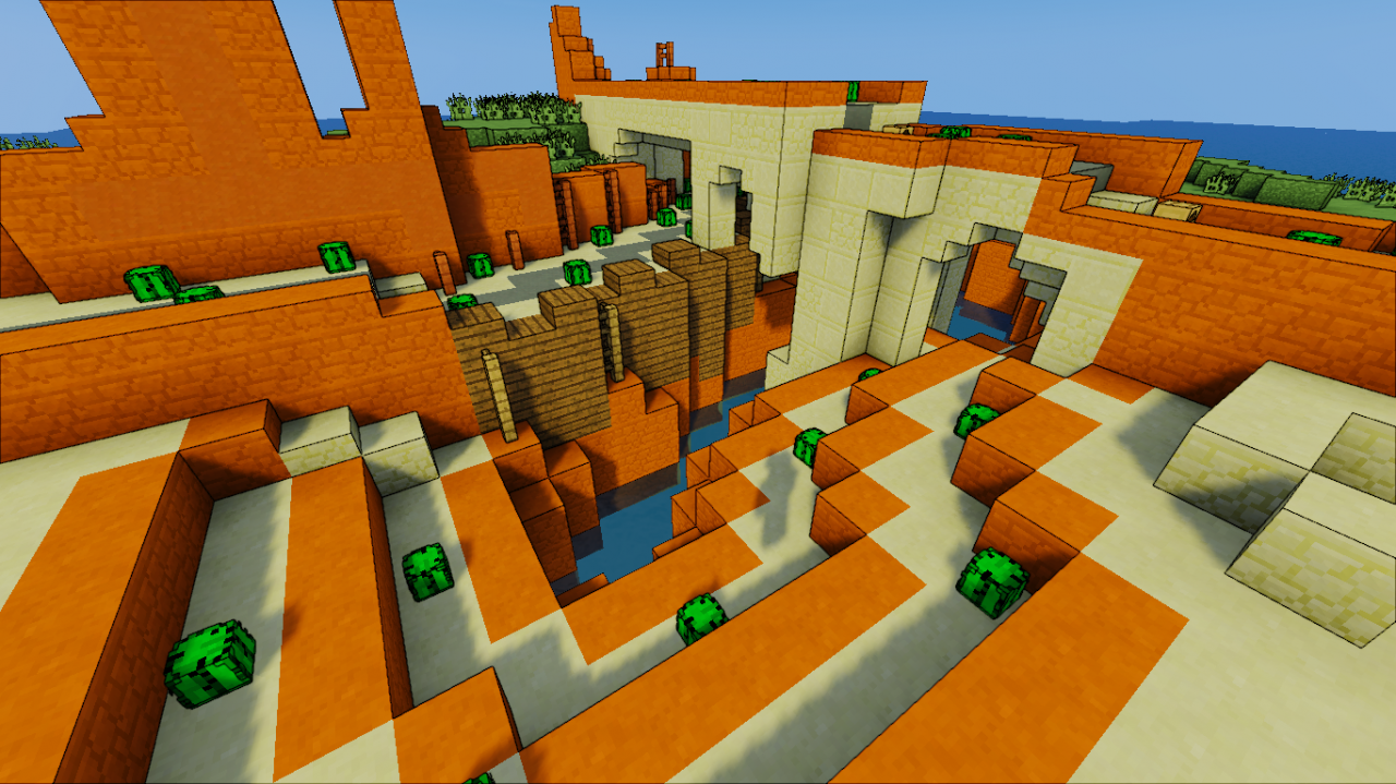 Miniature Road Runner Minecraft Map