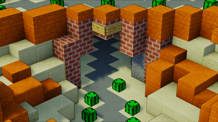 Miniature Road Runner Minecraft Project