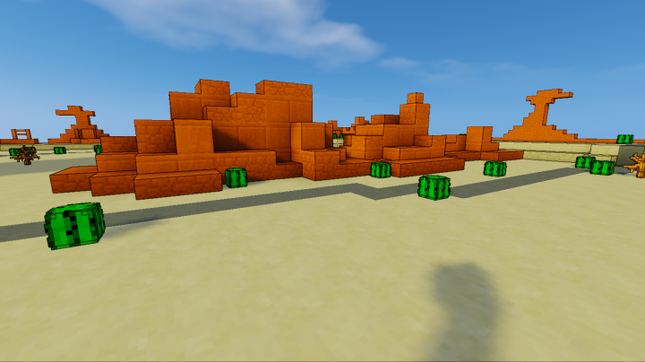 Miniature Road Runner Minecraft Project