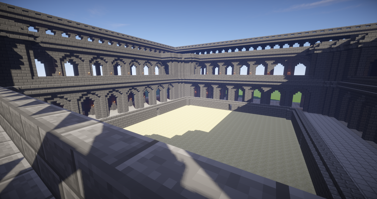 Medieval PVP Arena Minecraft Map