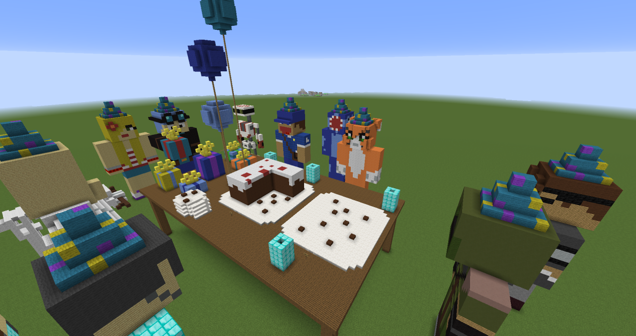 DanTDM's Birthday Party Minecraft Map