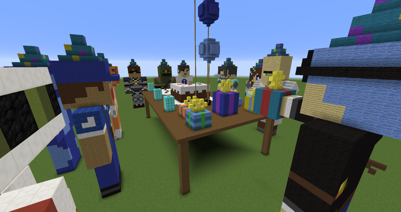 DanTDM's Birthday Party Minecraft Map
