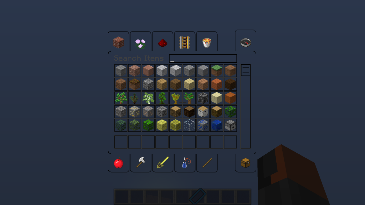 Rsdg's PvP See-Through GUI Pack Minecraft Texture Pack