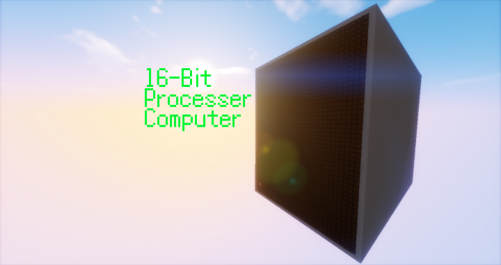 16-Bit Processer Computer - (With Calculator, TIC-TAC-TOE, 25-Pixel ...