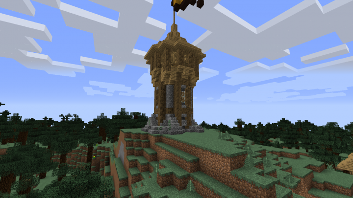 Minecraft: Medieval Scout Tower Minecraft Map