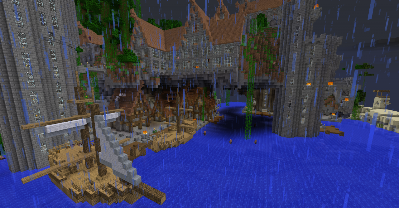 Port Blacksand Minecraft Map