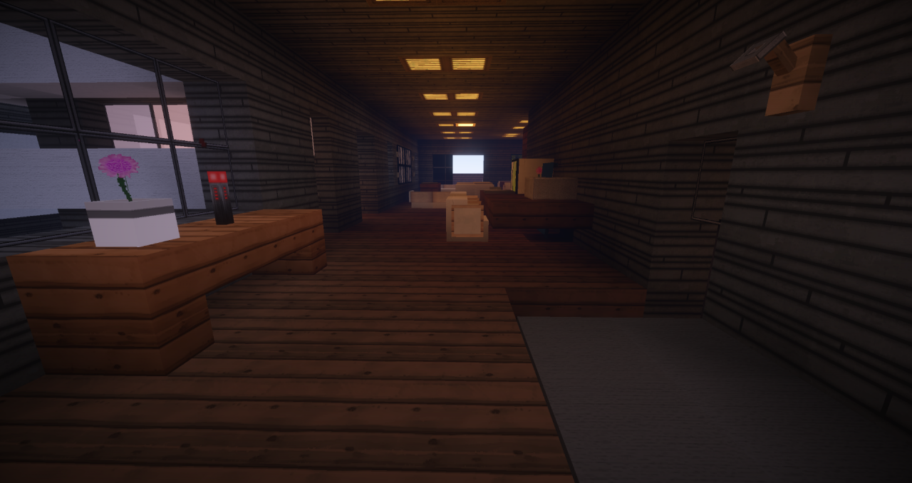 Modern Community House (Flows HD) Minecraft Map