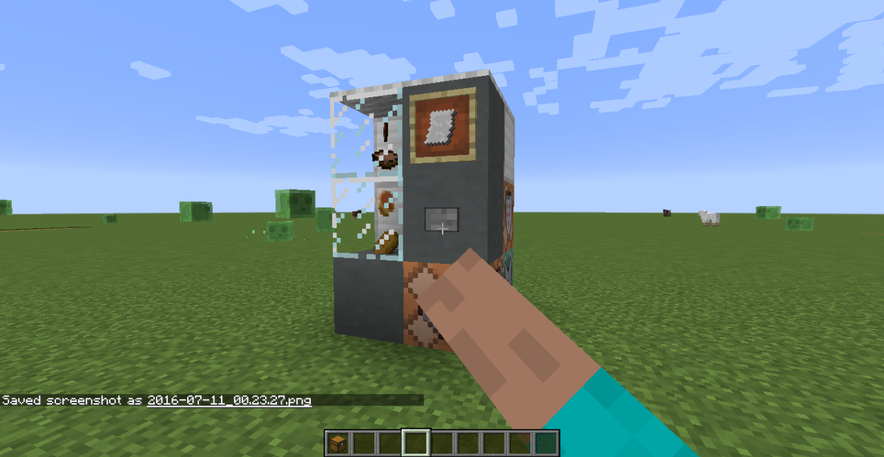 Working Vending Machine Minecraft Map