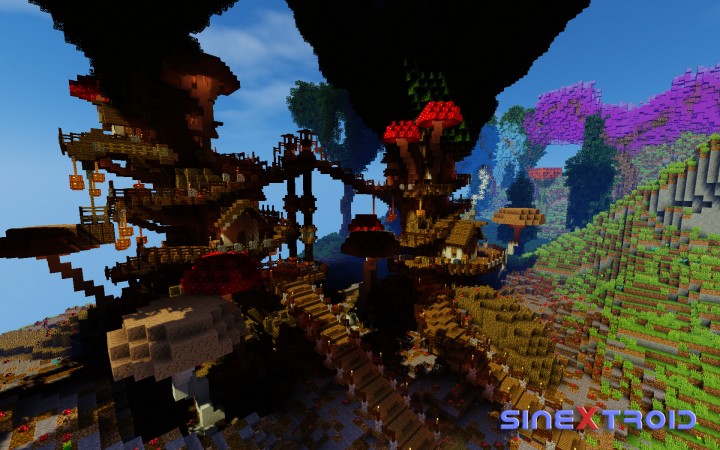 1.10 Spawn built for Digital Forge Minecraft Map