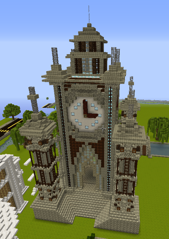 Clock tower Minecraft Map