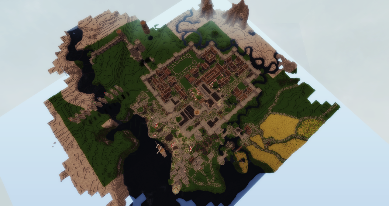 Medieval Kingdom Project - In Progress Minecraft Map