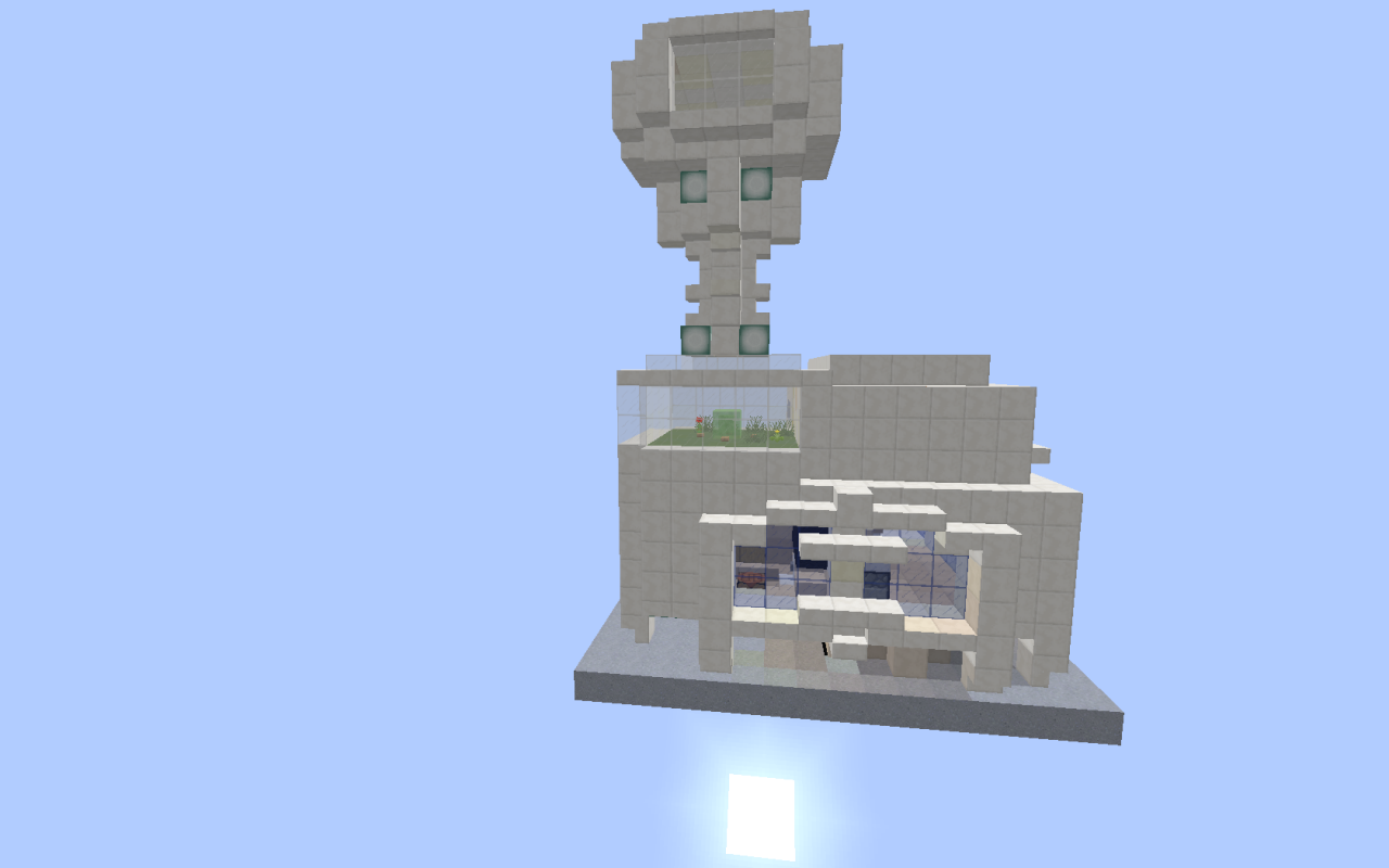Future Moon Pod Minecraft Map