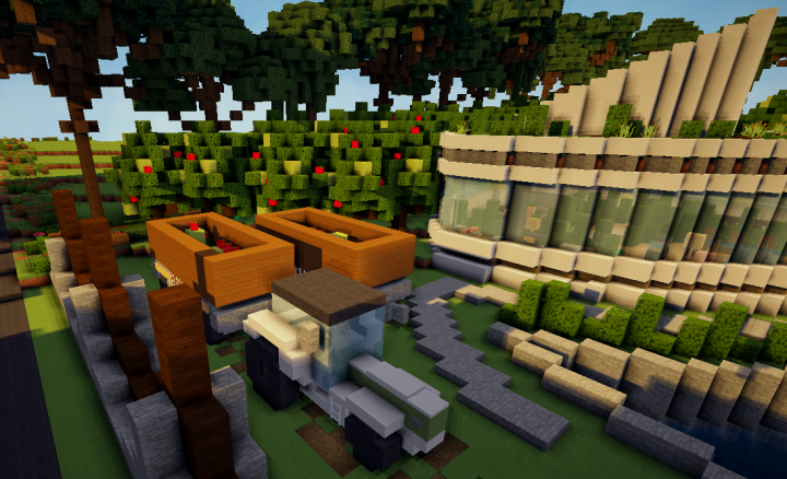 Celtic Symbol house modern project Minecraft Map