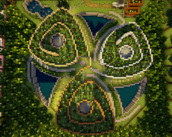 Celtic Symbol house modern project Minecraft Map