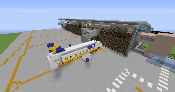 Cork International Airport Minecraft Map