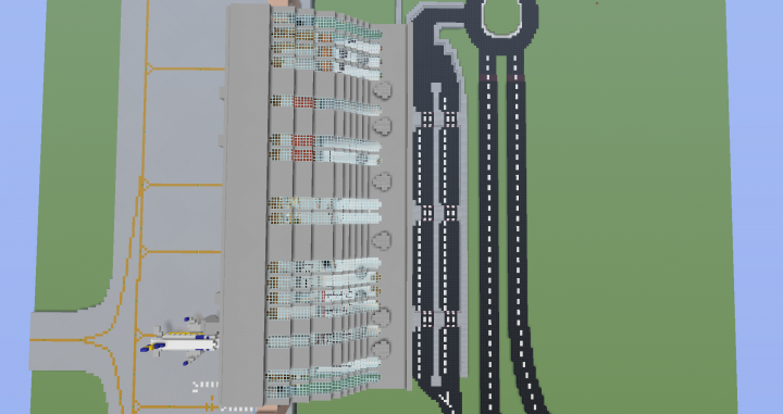 Cork International Airport Minecraft Map