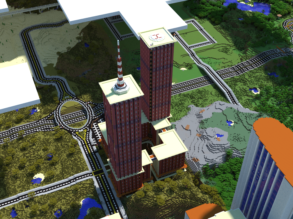 Matt's MineCity - Massive Modern City - DOWNLOAD! Minecraft Map