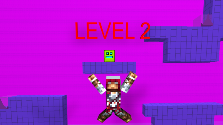 Pack for map Geometry Dash Minecraft Texture Pack