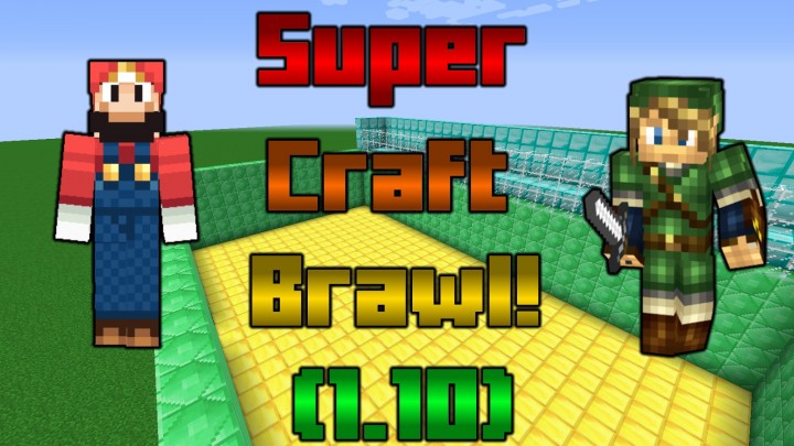 Minecraft: Super Craft Brawl 1.10 Minecraft Map