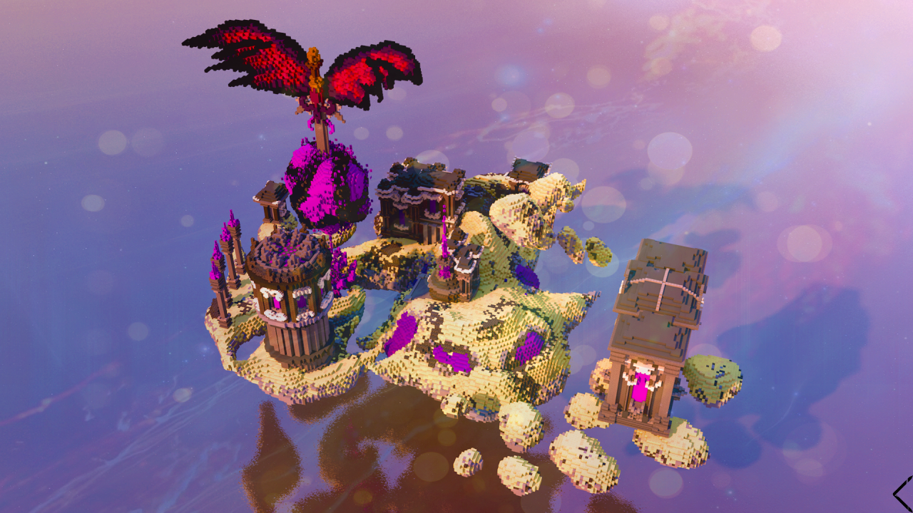 The Heart Amethyst Minecraft Map