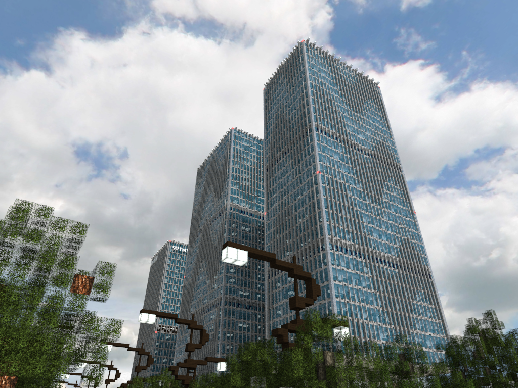The Winning International Plaza Minecraft Map