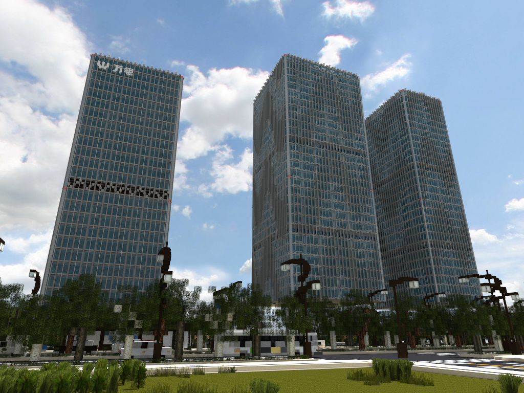 The Winning International Plaza Minecraft Map