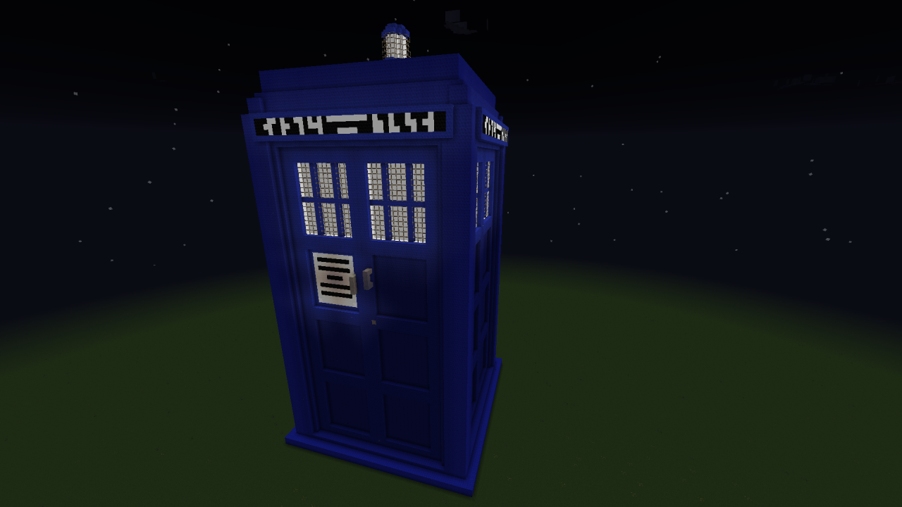 Giant TARDIS Minecraft Map