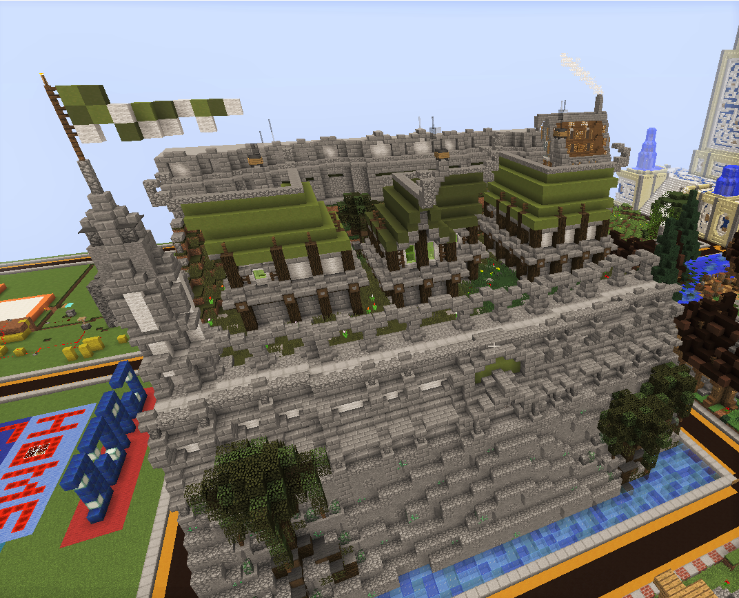 50x50 plot. Minecraft Map