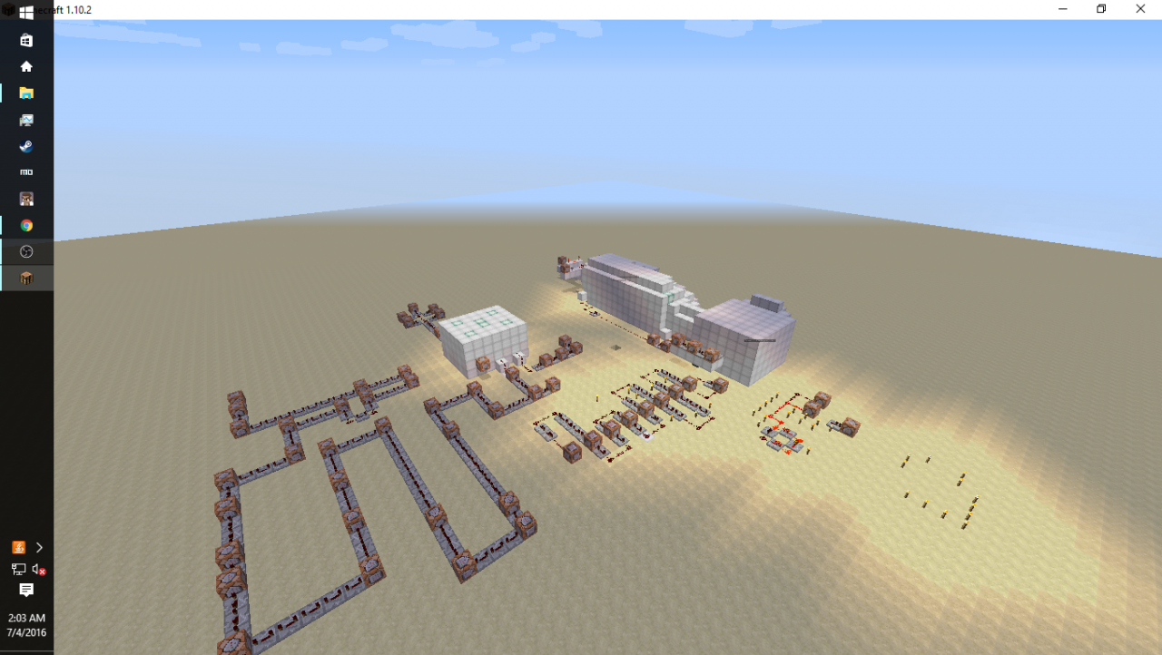 Cyborg Lost in Space Minecraft Map