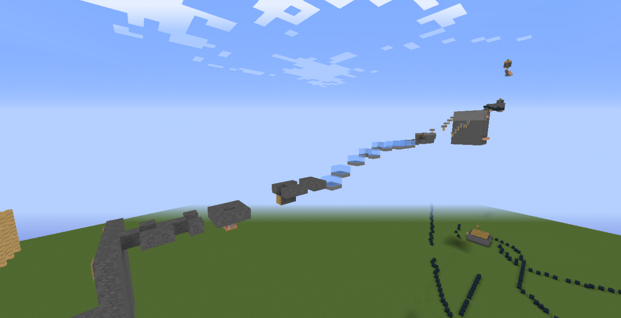 Simple Jump and Run Minecraft Map