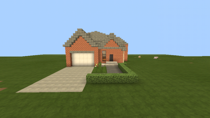Brick house Minecraft Map