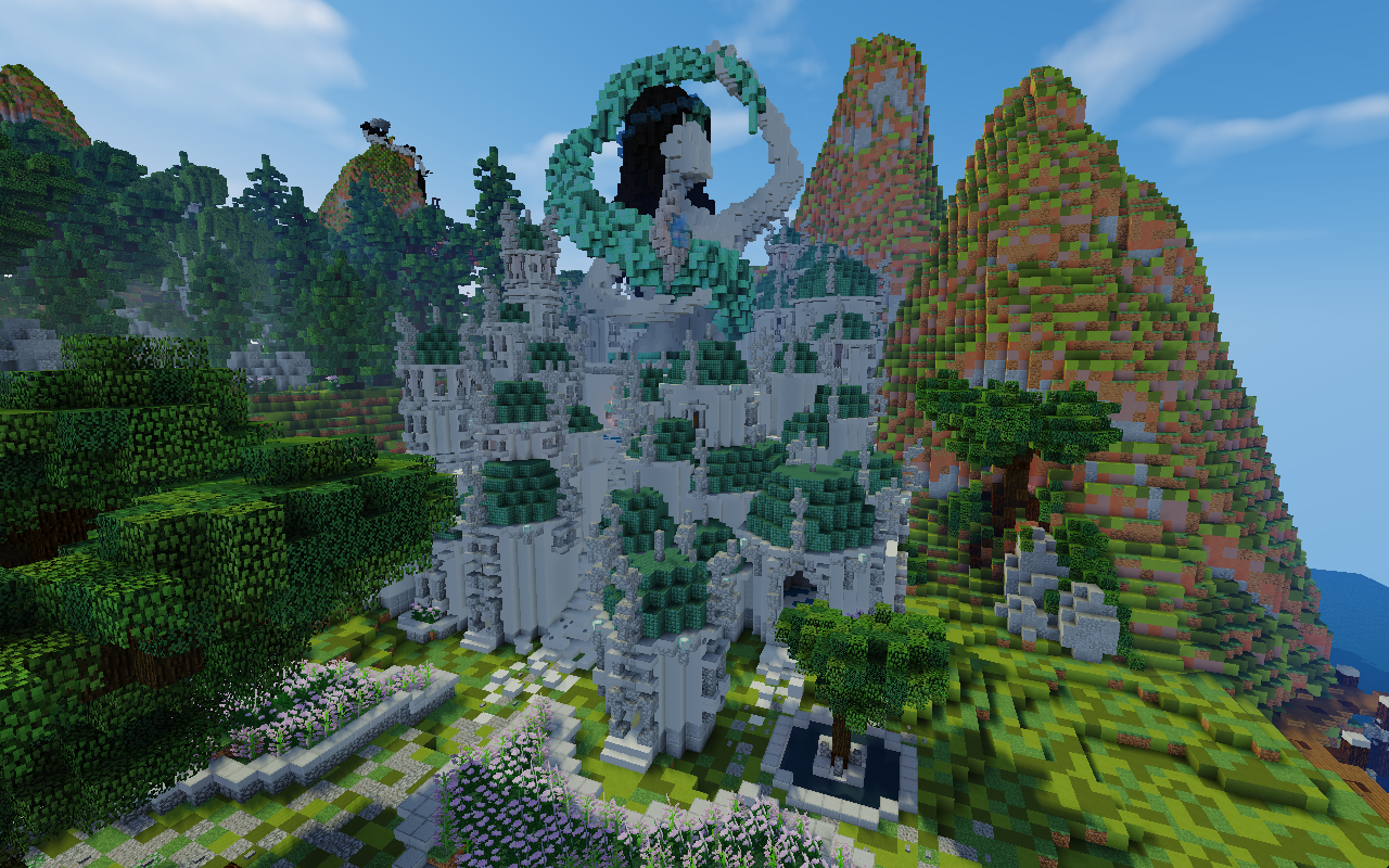 Island of Building Styles Minecraft Map