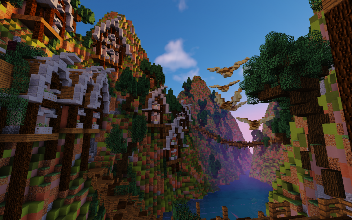 Island of Building Styles Minecraft Map