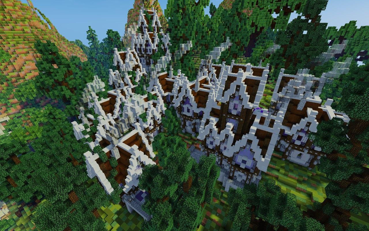 Island of Building Styles Minecraft Map