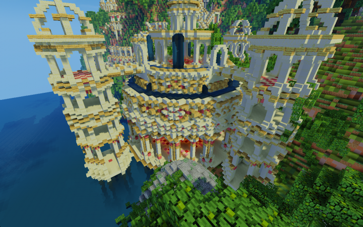 Island of Building Styles Minecraft Map