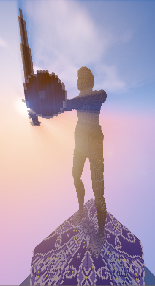 Effigy of Dragdor the Brave Minecraft Map